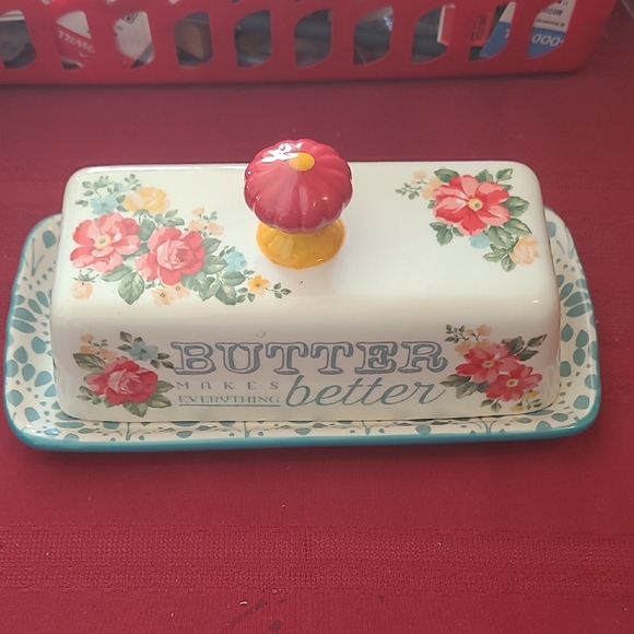 The Pioneer Woman | Kitchen | Pioneer Woman Butter Dish With Lid | Poshmark